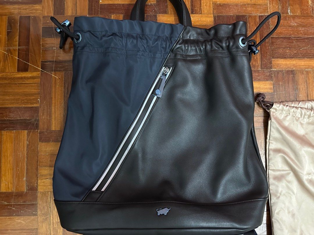 BRAUN BUFFEL DANNY MEN TOTE BAG NAVY BLACK, Luxury, Bags & Wallets on ...