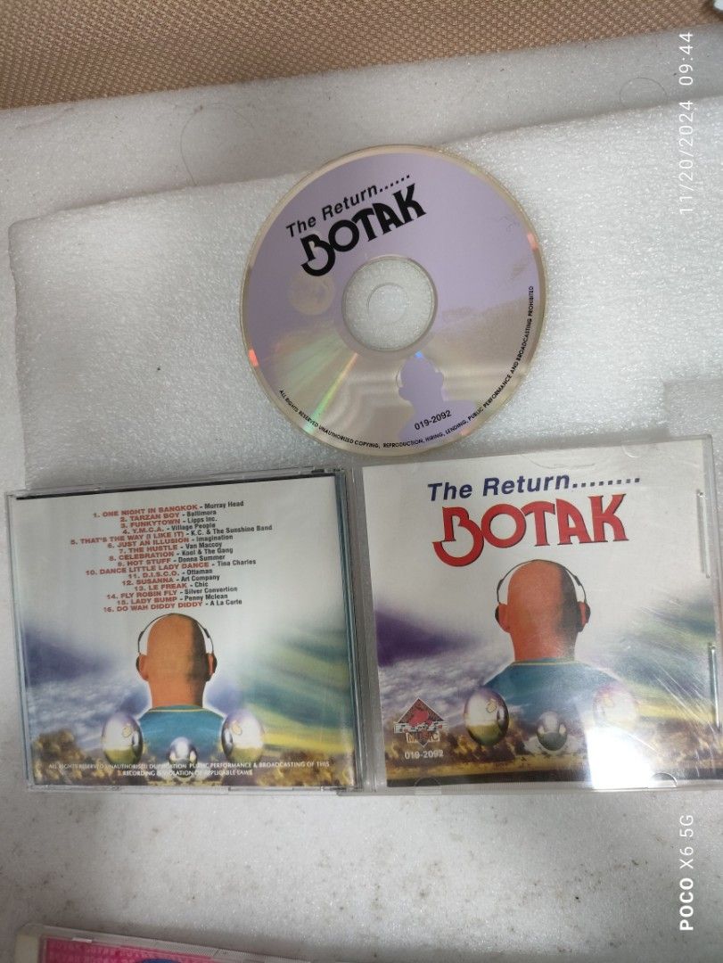 Cd botak disco see price list, Hobbies & Toys, Music & Media, CDs ...