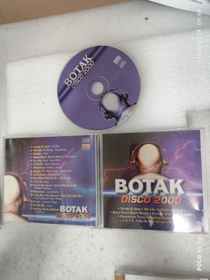 Cd botak disco see price list, Hobbies & Toys, Music & Media, CDs ...