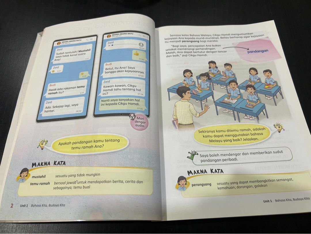 Cekap Buku Teks Bahasa Melayu 6A (Marshall Cavendish), Hobbies & Toys ...