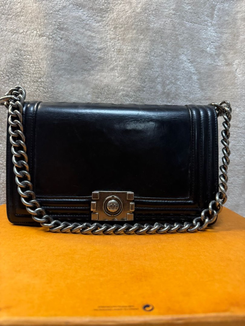 Chanel Leboy Vintage, Luxury, Bags & Wallets on Carousell