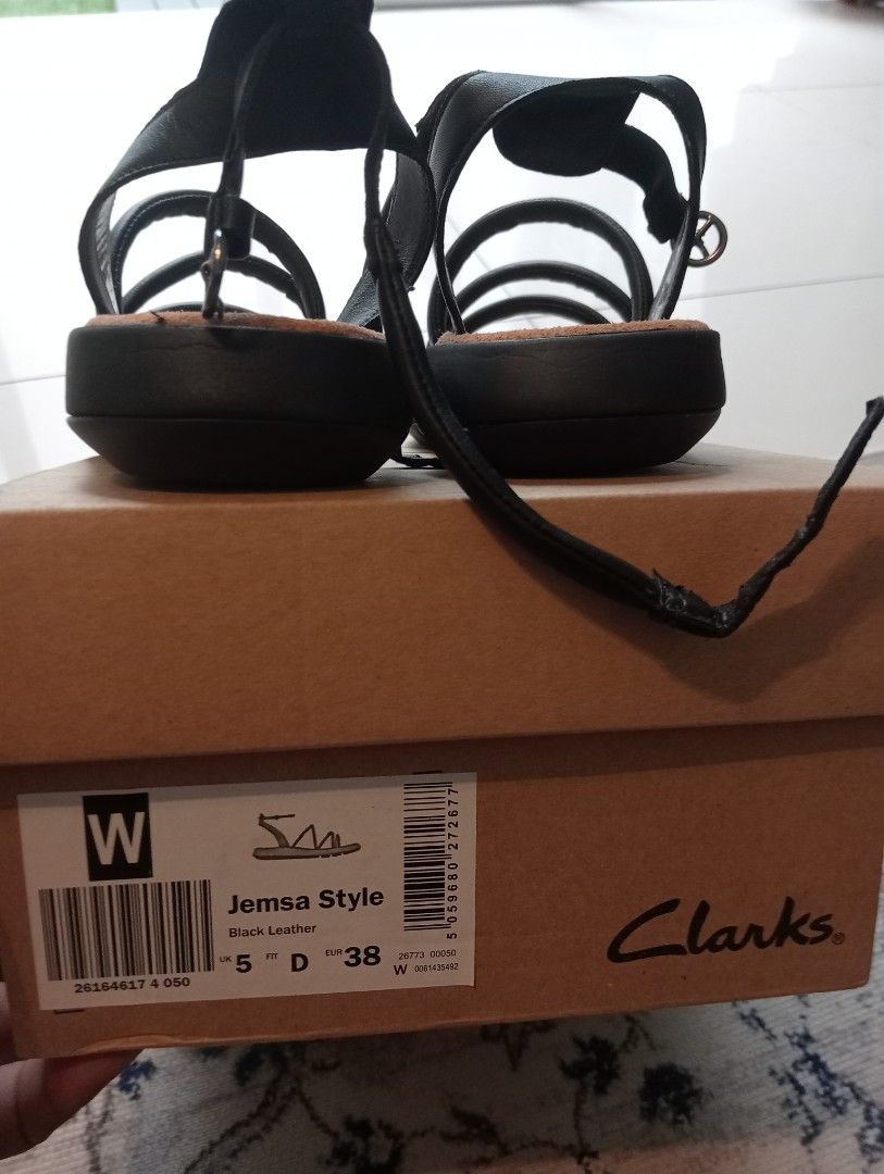Clarks Jemsa Style, Women's Fashion, Footwear, Sandals on Carousell