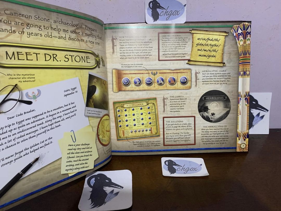 Code Quest: Hieroglyphs - Solve the Mystery from Ancient Egypt by Sean ...