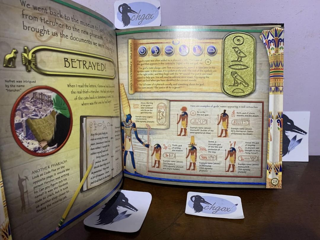 Code Quest: Hieroglyphs - Solve the Mystery from Ancient Egypt by Sean ...