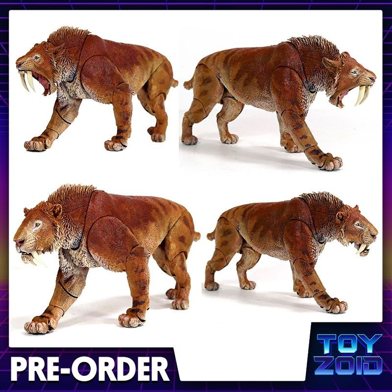 Cyberzoic Smilodon Populator Tan Version 1/12 Scale, Hobbies & Toys ...