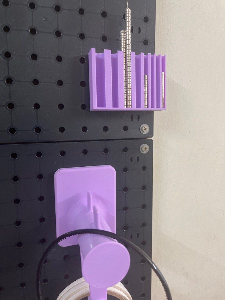 DAISO PEGBOARD ACCESSORIES 3D printed, Furniture & Home Living, Home ...
