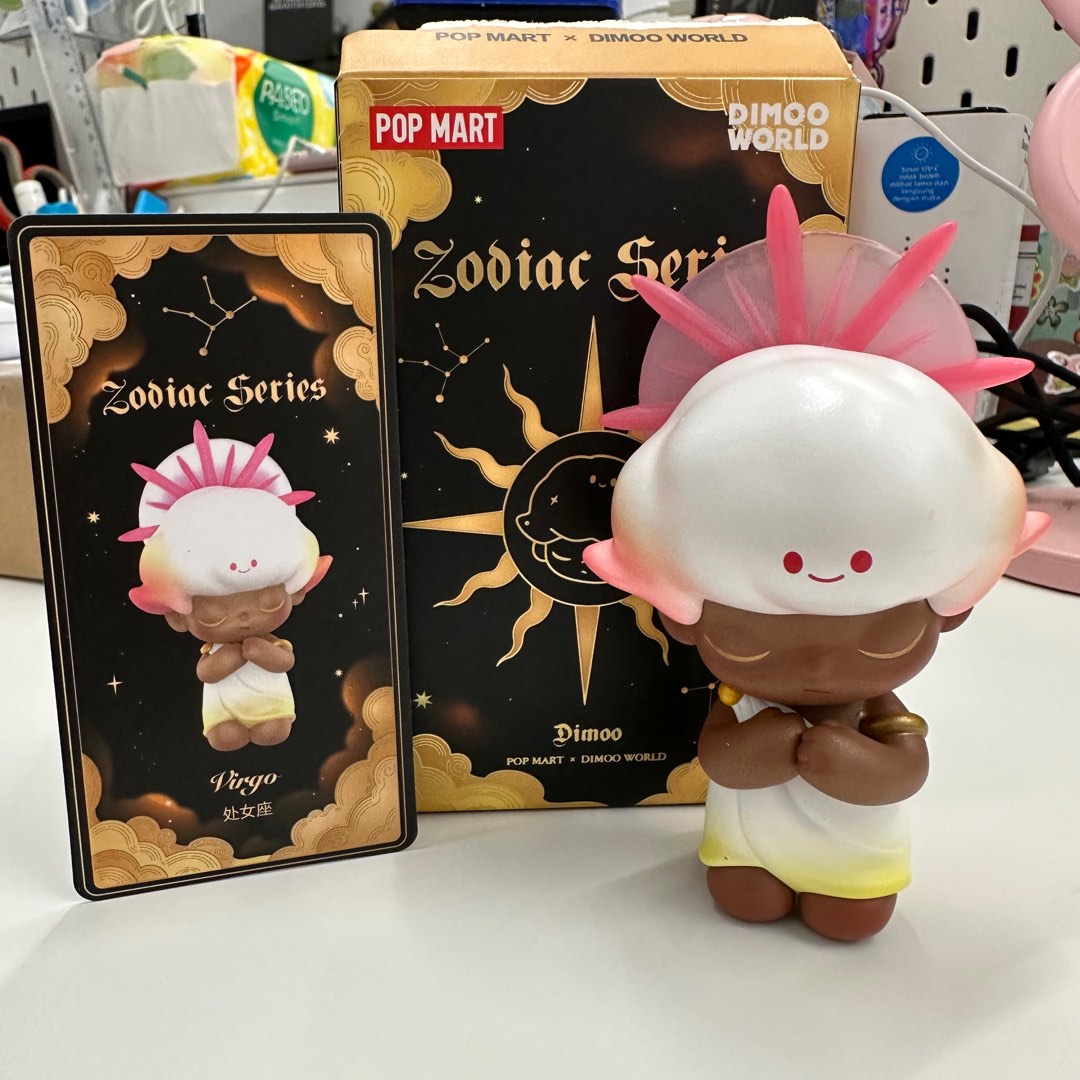 Dimoo Zodiac Series. VIRGO. Original Popmart indonesia., Toys ...