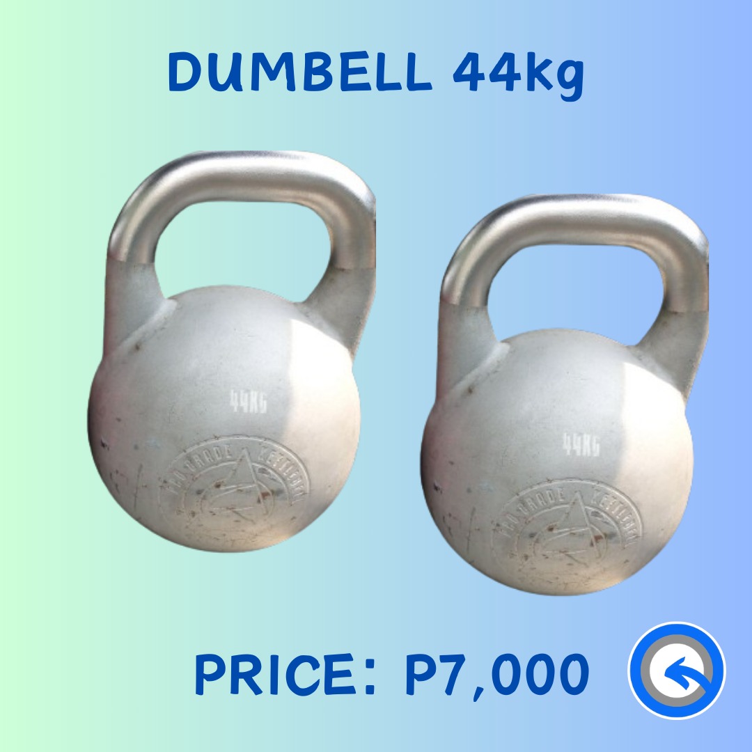 DUMBELL 44KG, Sports Equipment, Exercise & Fitness, Weights & Dumbbells on Carousell
