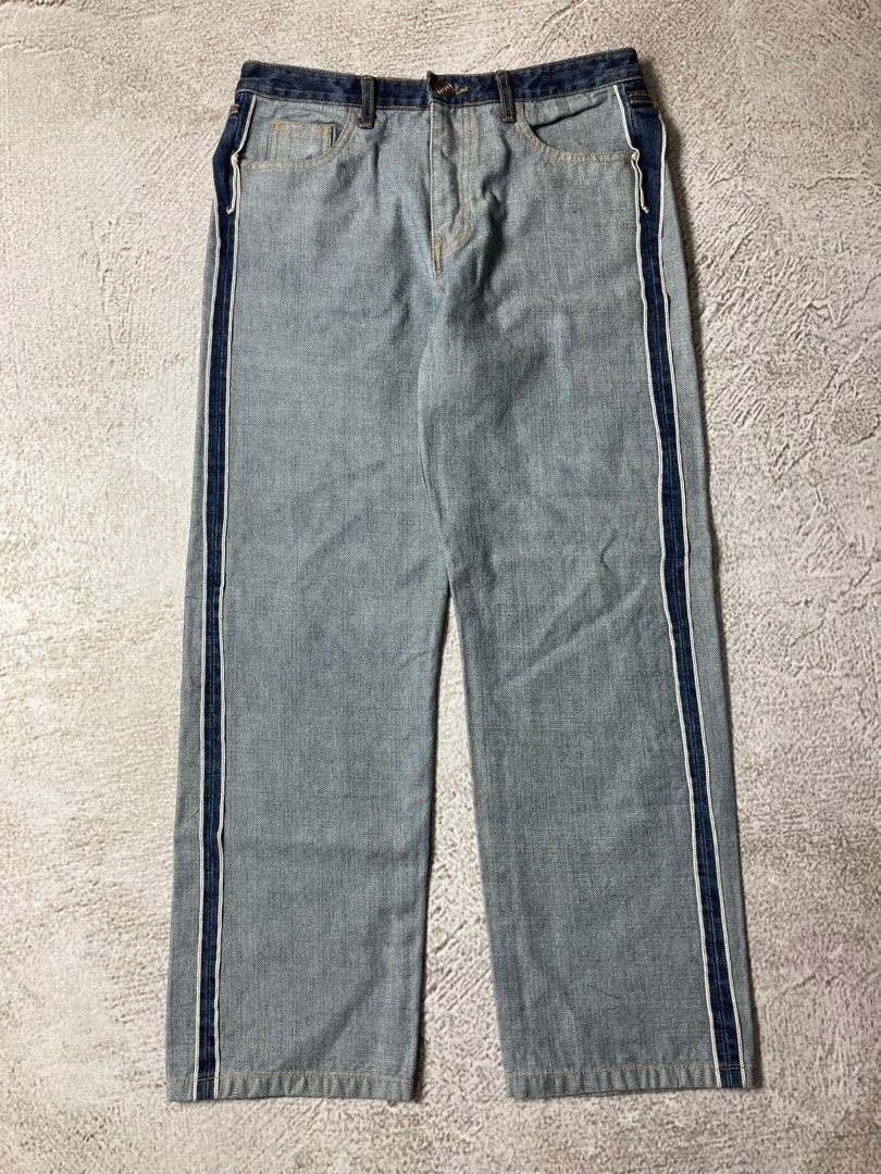 Easy Busy Selvedge Backward Unique Jeans Reversible, Fesyen Pria ...