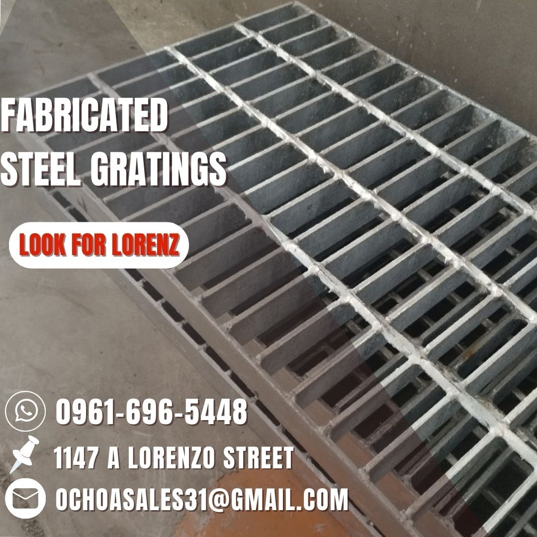 FABRICATED STEEL GRATINGS, Commercial & Industrial, Construction ...