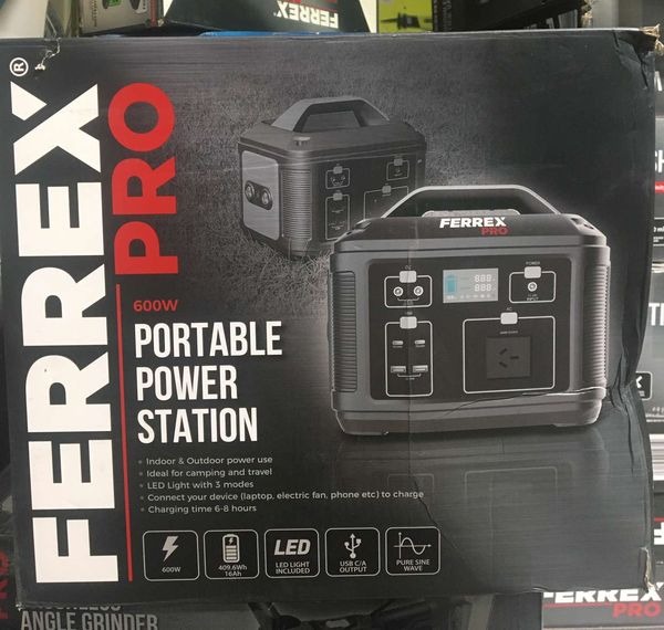 Ferrex Pro 600w Power Station, Furniture & Home Living, Home ...