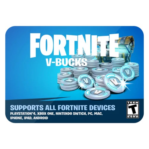 Fortnite V-Bucks Gift Card Vouchers, Video Gaming, Gaming Accessories ...