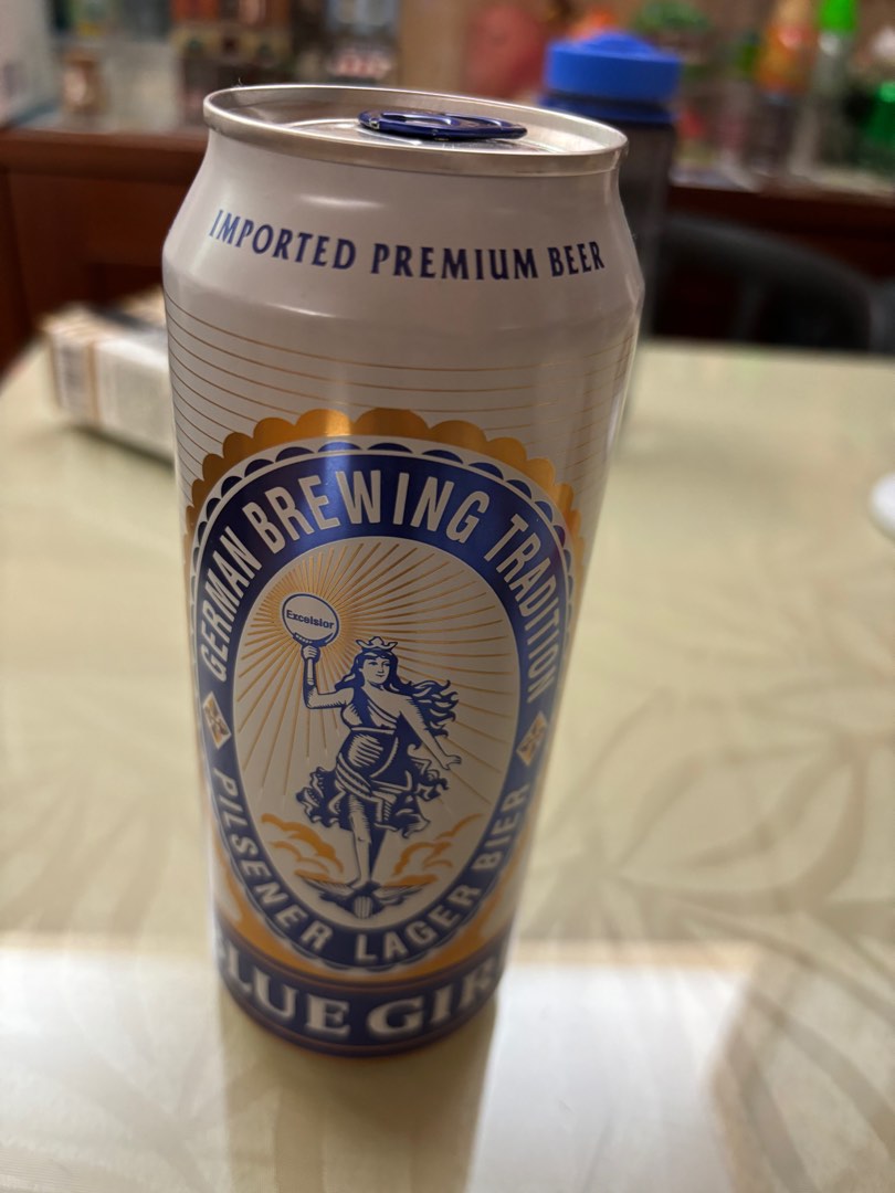 Free blue girl beer 500ml expired 2024.04.06, 嘢食 & 嘢飲, 飲料 - Carousell
