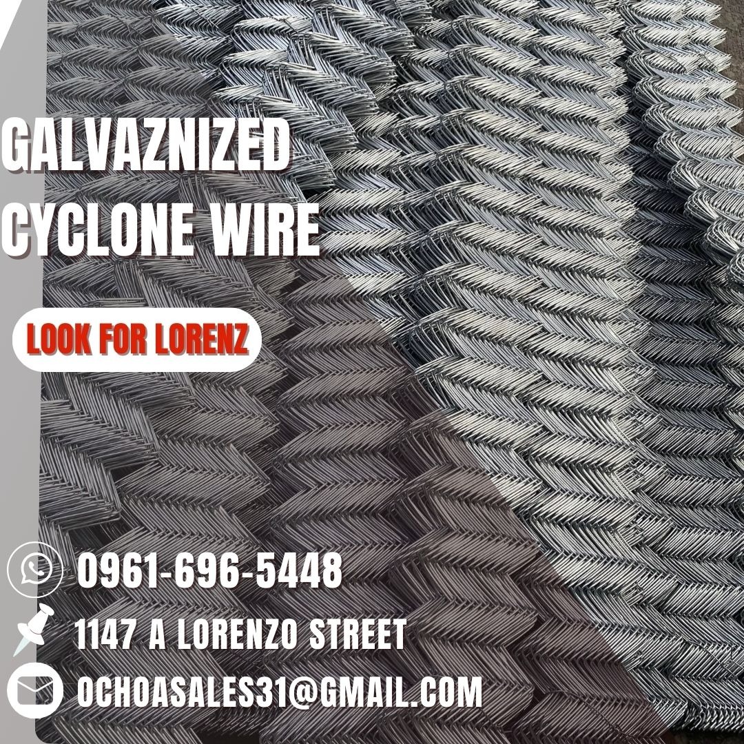 GALVAZINED CYCLONE WIRE, Commercial & Industrial, Construction ...