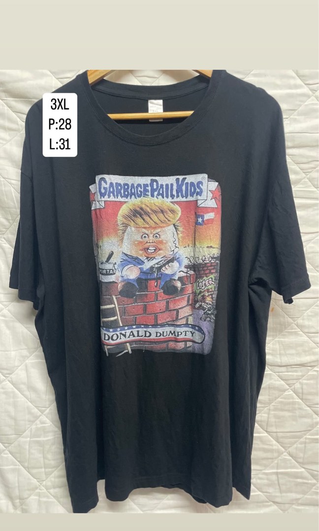 GARBAGE PAIL KIDS (Donald Dumpty), Men's Fashion, Tops & Sets, Tshirts ...