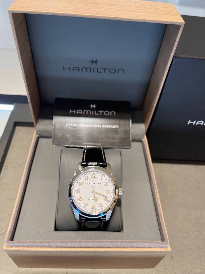 HAMILTON KHAKI FIELD MURPH 38MM H70405710, Luxury, Watches on Carousell