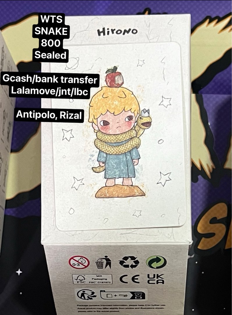 Hirono Le Petit Snake, Hobbies & Toys, Toys & Games on Carousell