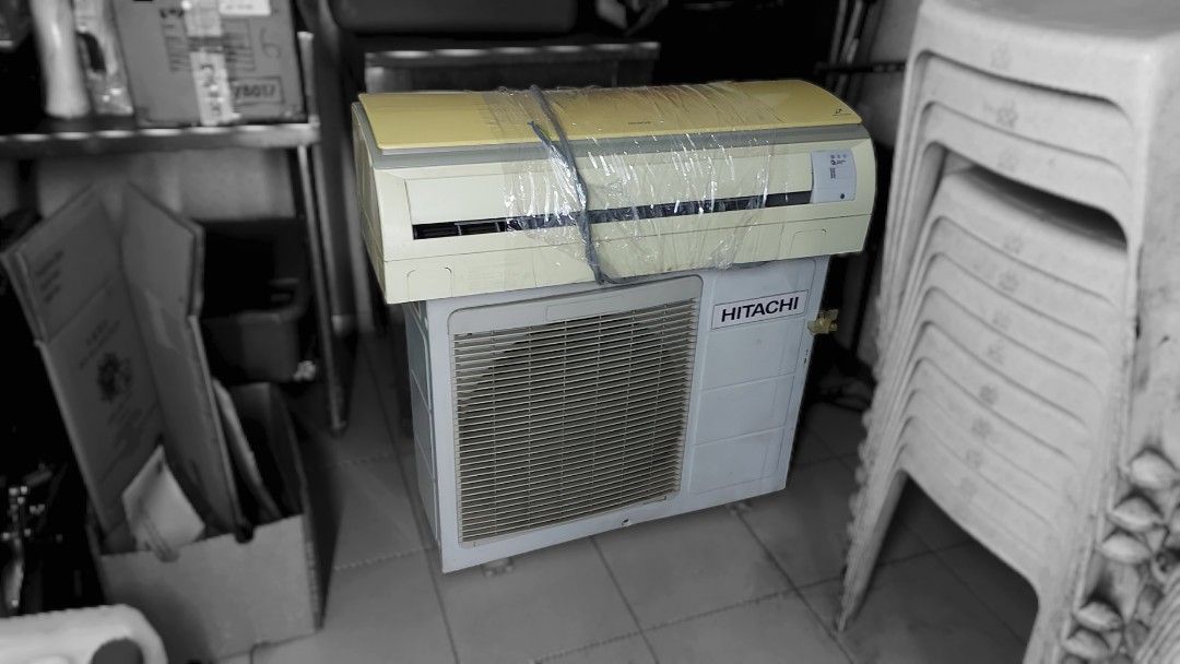 Hitachi Aircon 1hp, TV & Home Appliances, Air Conditioners & Heating on ...