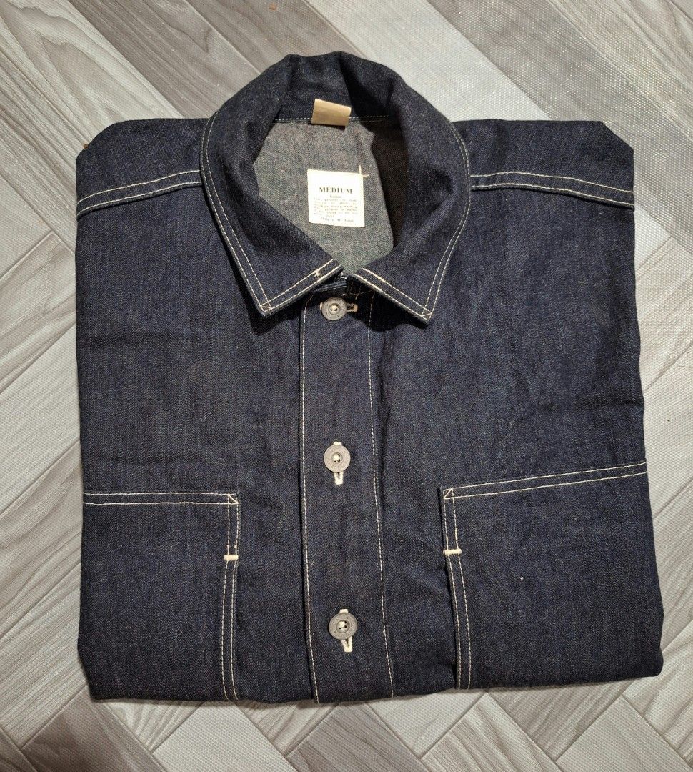 iconic US ARMY M-35 Denim Pullover Jacket. M-35 Denim Jacket has been ...