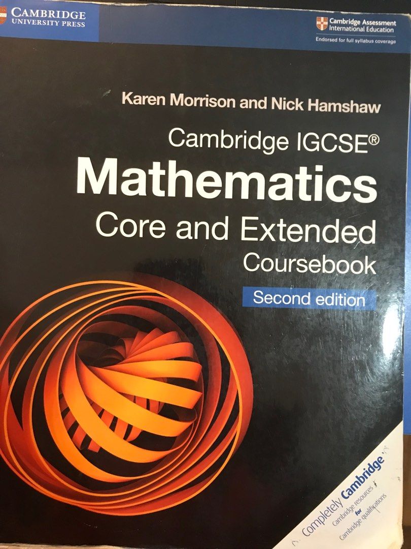 Igcse Maths Coursebook Hobbies And Toys Books And Magazines Textbooks On Carousell