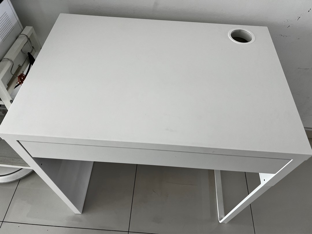 Ikea MICKE table/desk, Furniture & Home Living, Furniture, Tables ...