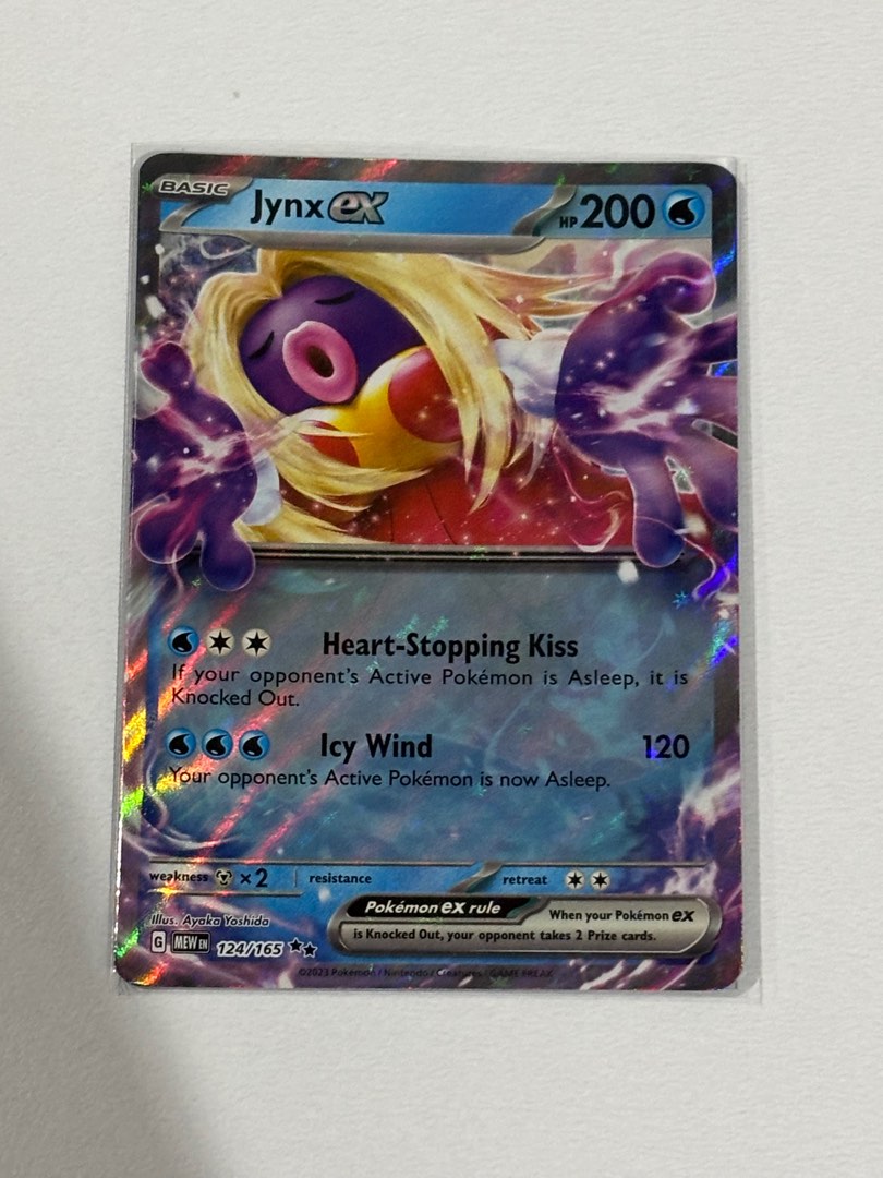 Jynx EX 151 - Pokemon Ptcg, Hobbies & Toys, Toys & Games on Carousell