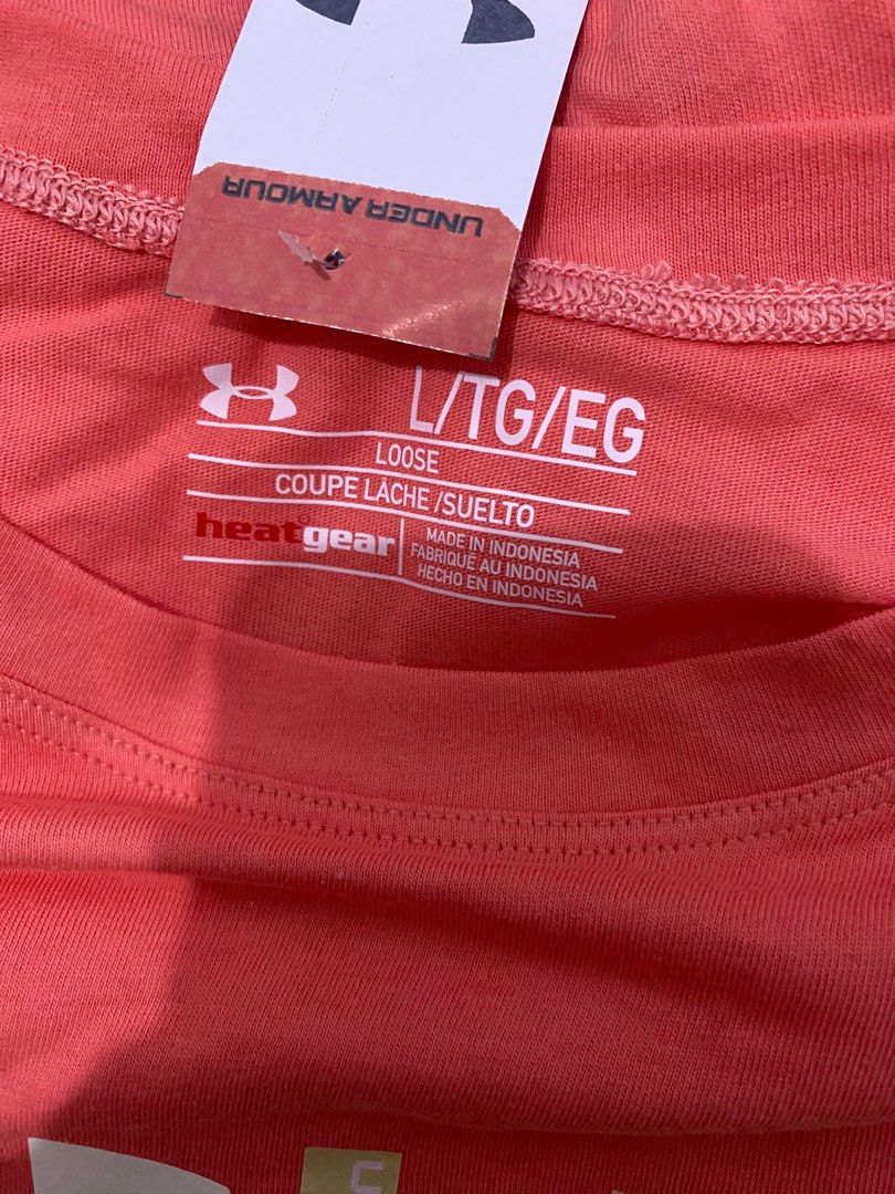 Kaos Glow In The Dark U*A Tersedia 3 Warna Pink Hitam Orange Salmon ...