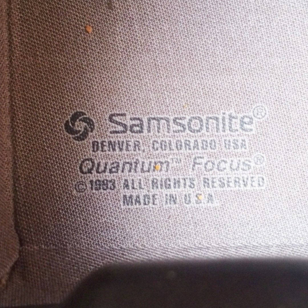 Koper kerja / bisnis merk Samsonite Quantum Focus original USA, Fesyen ...