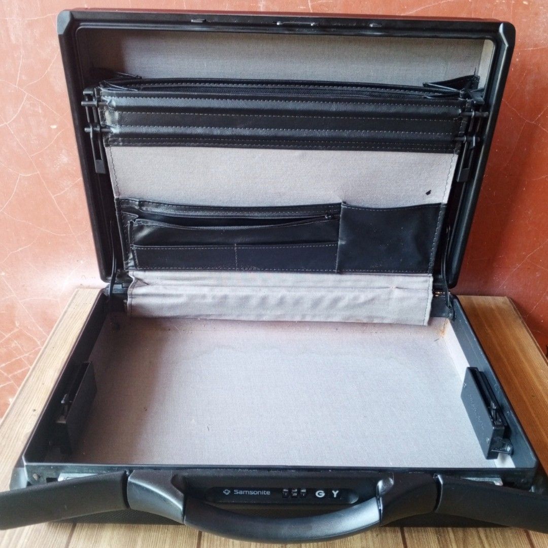 Koper kerja / bisnis merk Samsonite Quantum Focus original USA, Fesyen ...