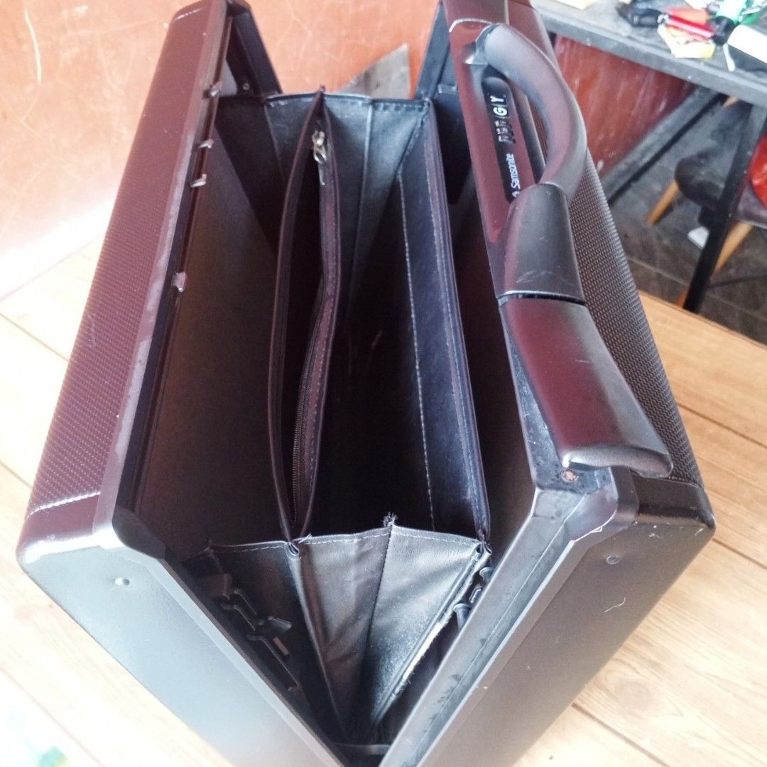 Koper kerja / bisnis merk Samsonite Quantum Focus original USA, Fesyen ...