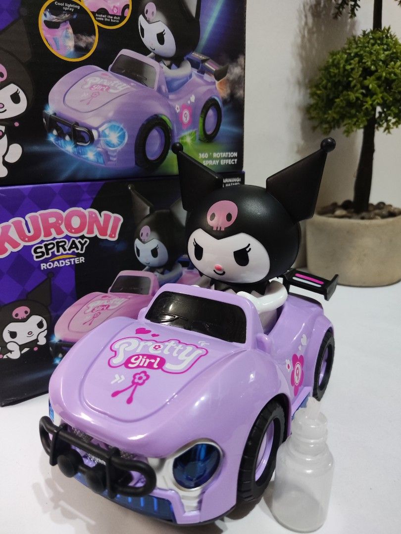 Kuromi Car with spray, Hobbies & Toys, Toys & Games on Carousell