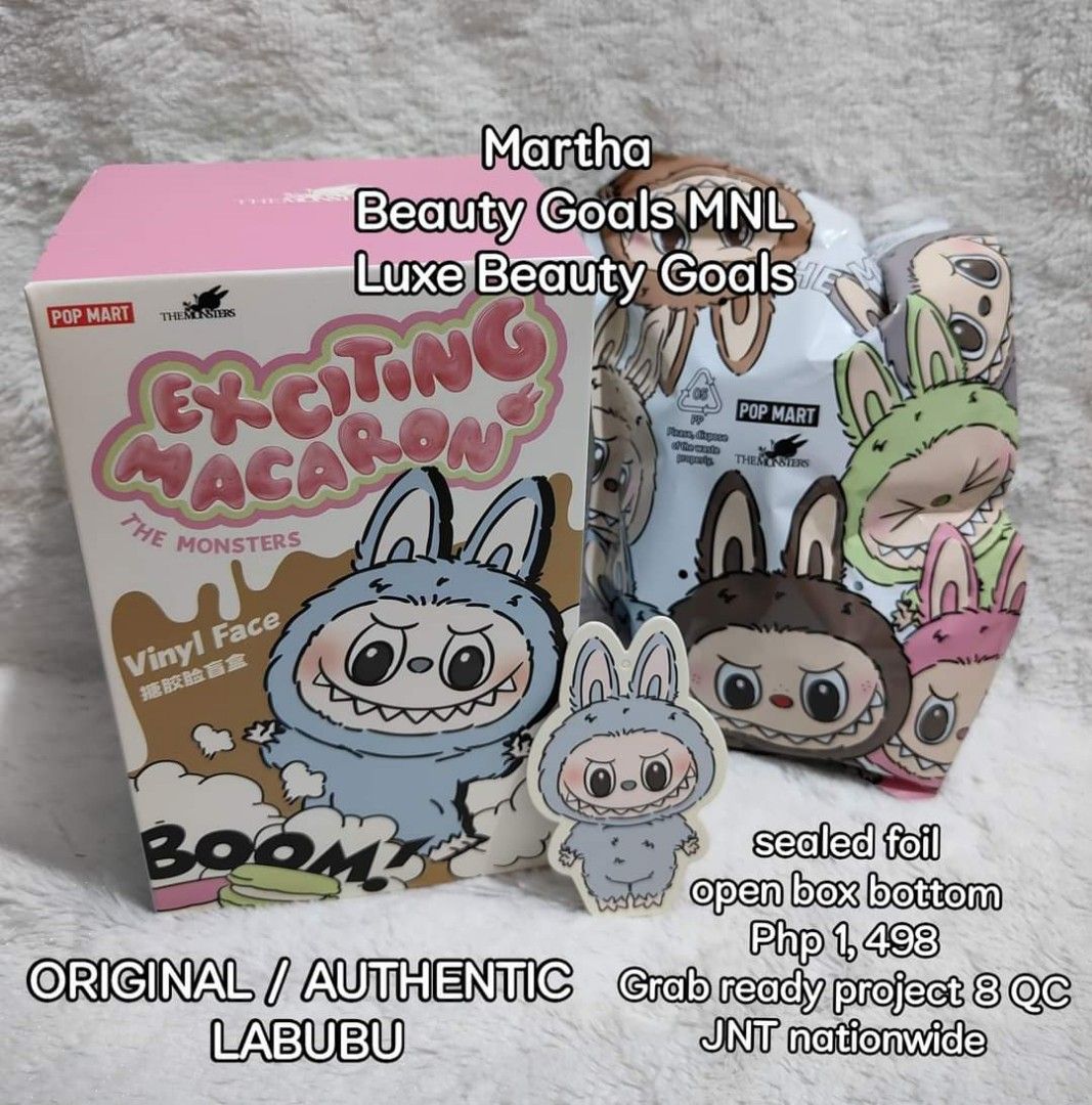 Labubu Authentic Sea Salt Coconut No to fakes, Hobbies & Toys ...