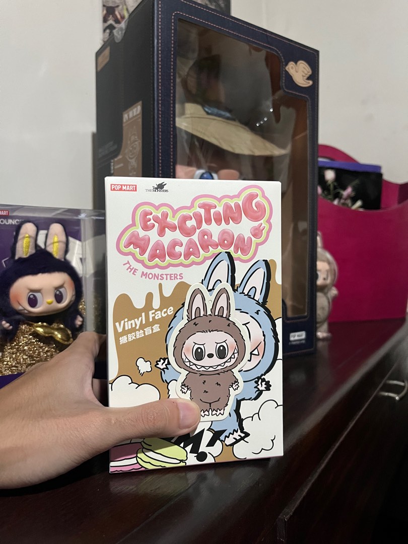 LABUBU EXCITING MACARONS TOFFEE, Hobbies & Toys, Toys & Games on Carousell