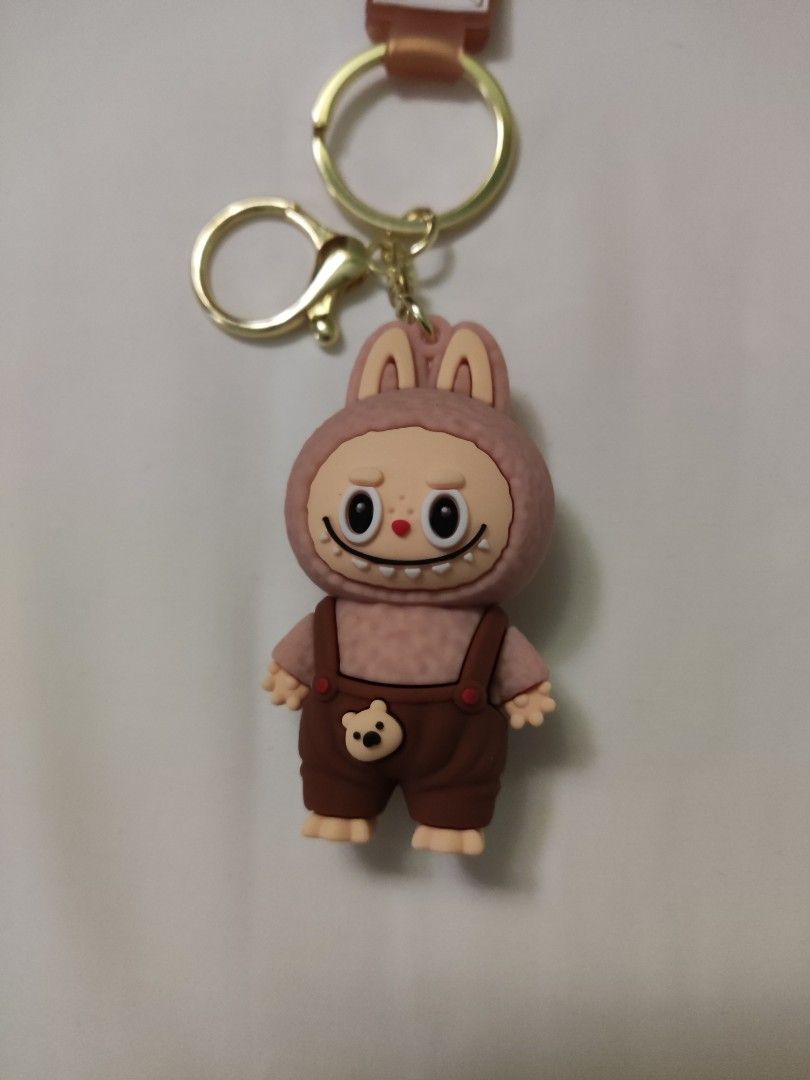 Labubu Handphone Strap Keychain Decoration with Handbag Hook, Mobile ...