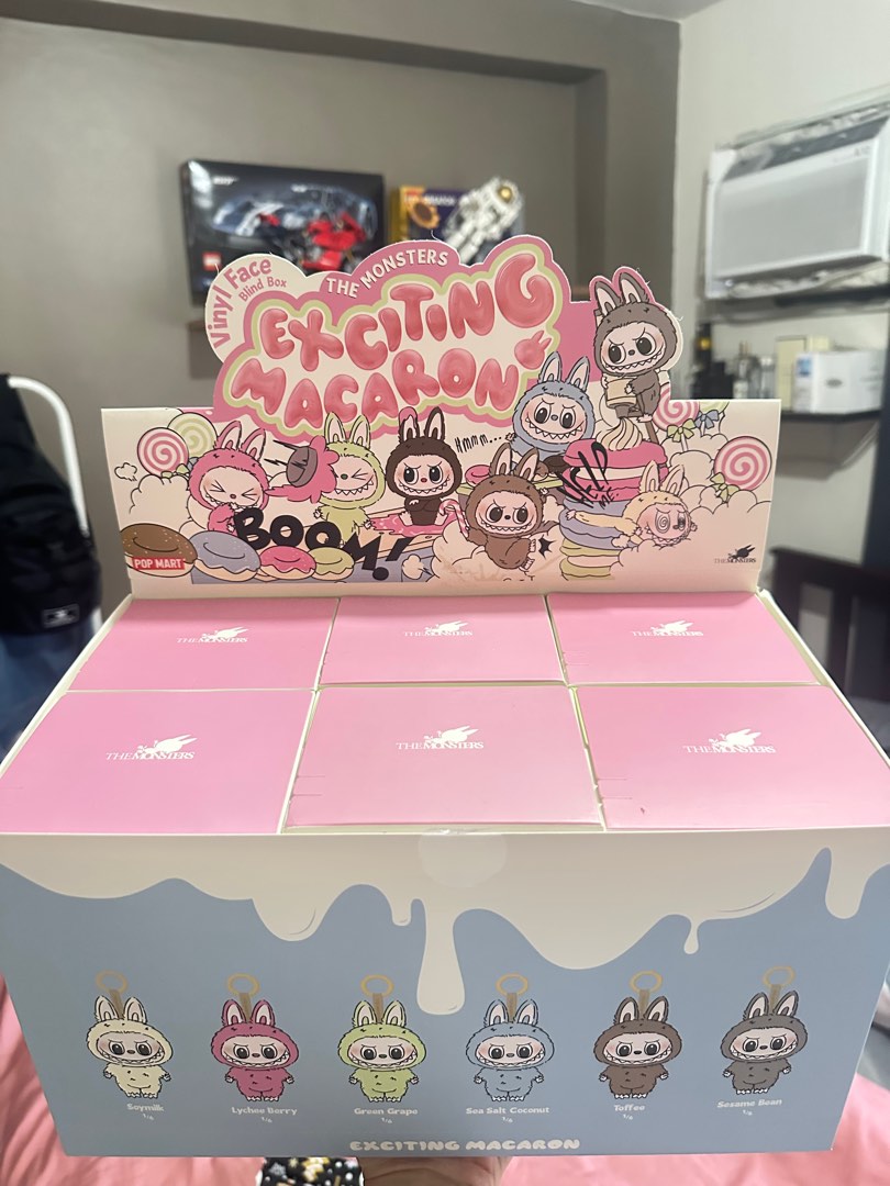 Labubu Macaron V1 - The Monsters, Hobbies & Toys, Toys & Games on Carousell