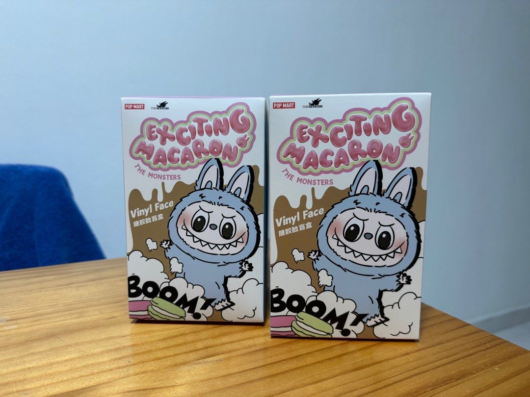 LABUBU V1 SEALED BOX FROM POPMART 100% AUTHENTIC EXCITING MACARON soy ...