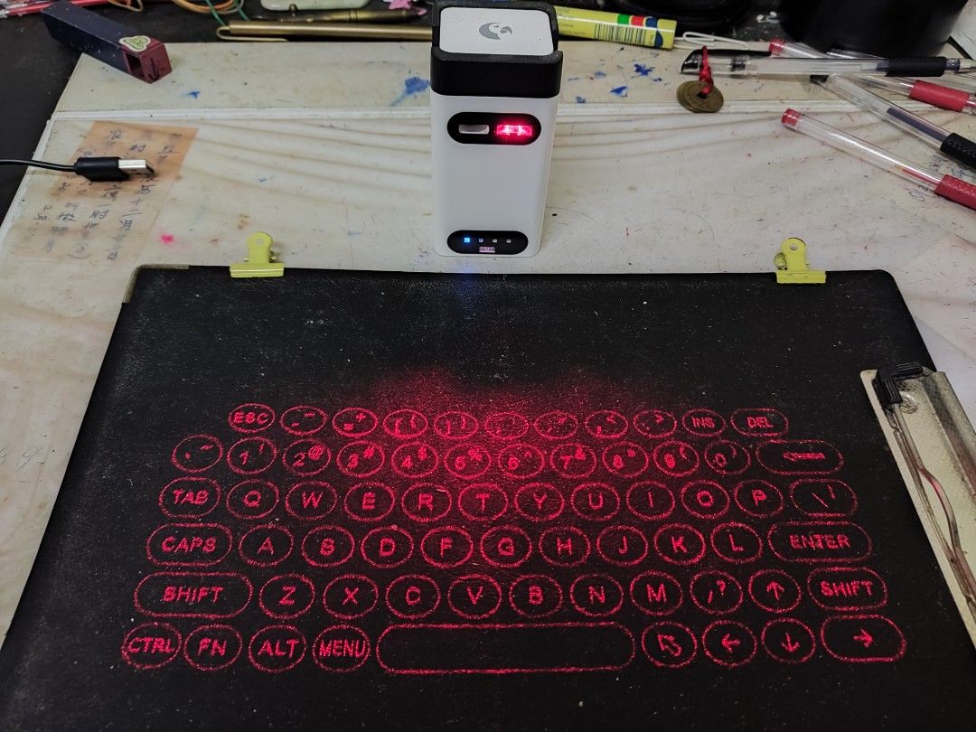 LASER KEYBOARD BLUETOOTH, Mobile Phones & Gadgets, Mobile & Gadget Accessories, Other Mobile ...