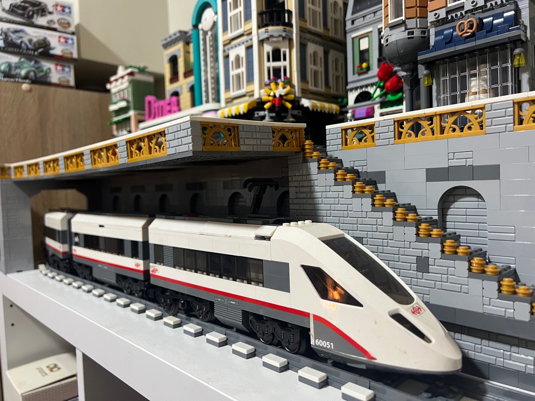 LEGO High Speed Train, Hobbies & Toys, Toys & Games on Carousell