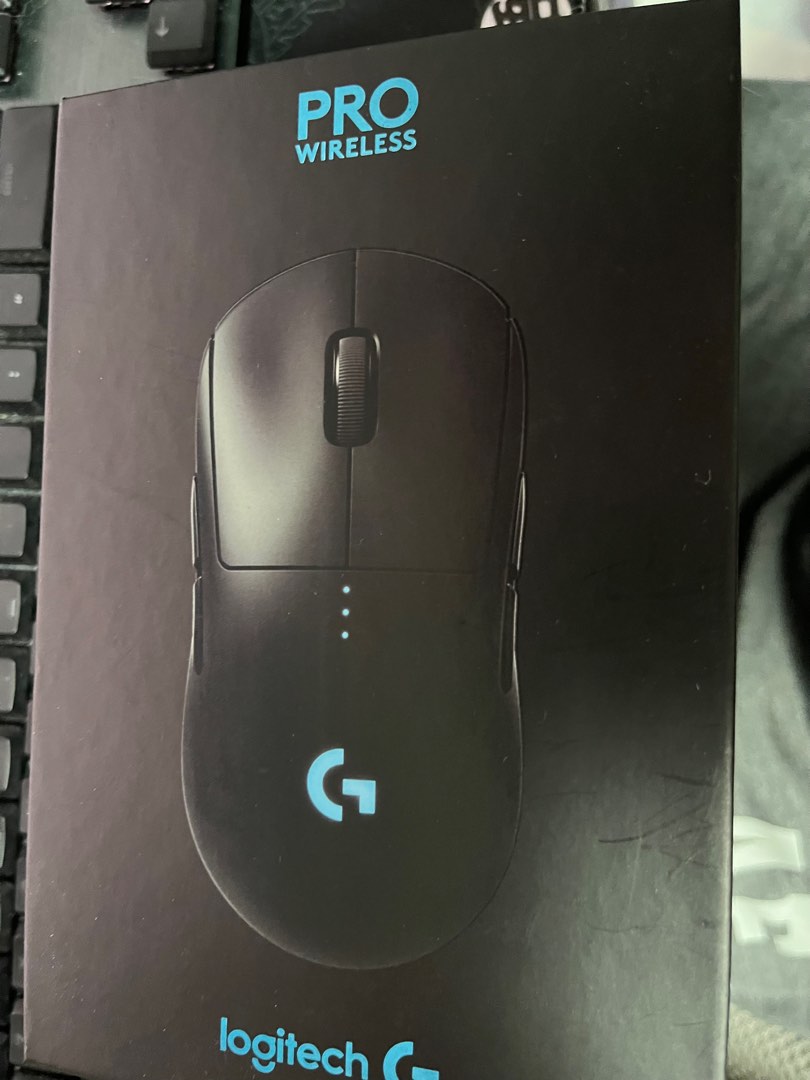 Logitech Mouse pro wireless, 電腦＆科技, 電腦周邊及配件, 電腦滑鼠及相關產品 - Carousell
