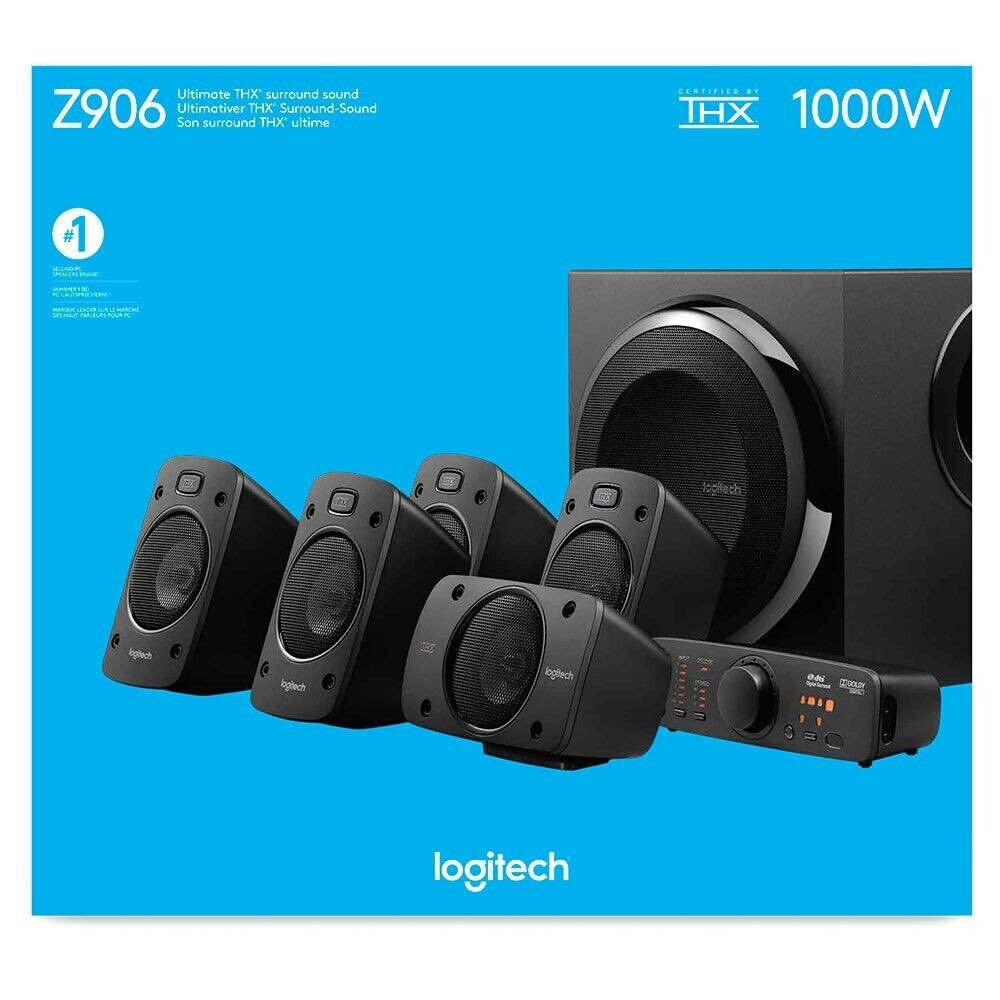 logitech z906, 音響器材, Soundbar、揚聲器、藍牙喇叭、耳擴 - Carousell