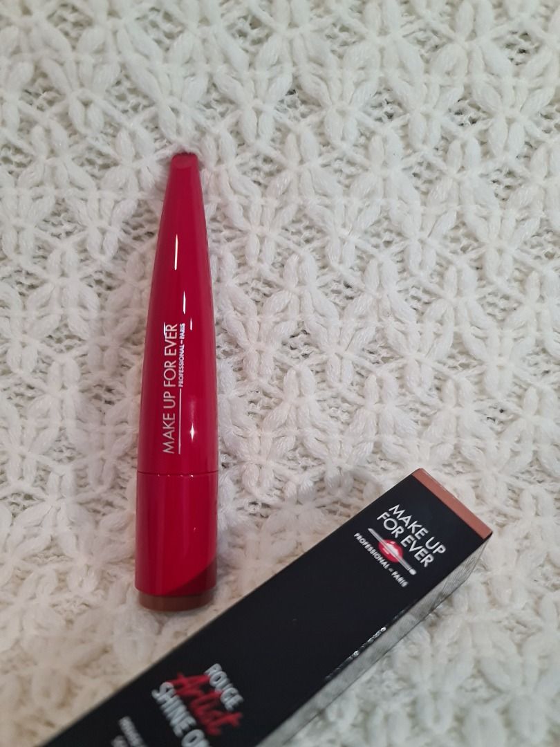 MAKE UP FOREVER ROUGE ARTIST SHINE ON 130 JUBILANT CARAMEL, Beauty & Personal Care, Face, Makeup ...