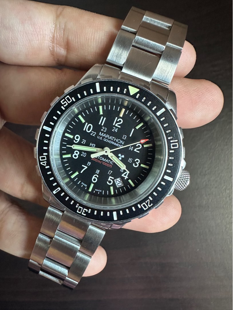 Marathon GSAR Military Diver Automatic, Luxury, Watches on Carousell