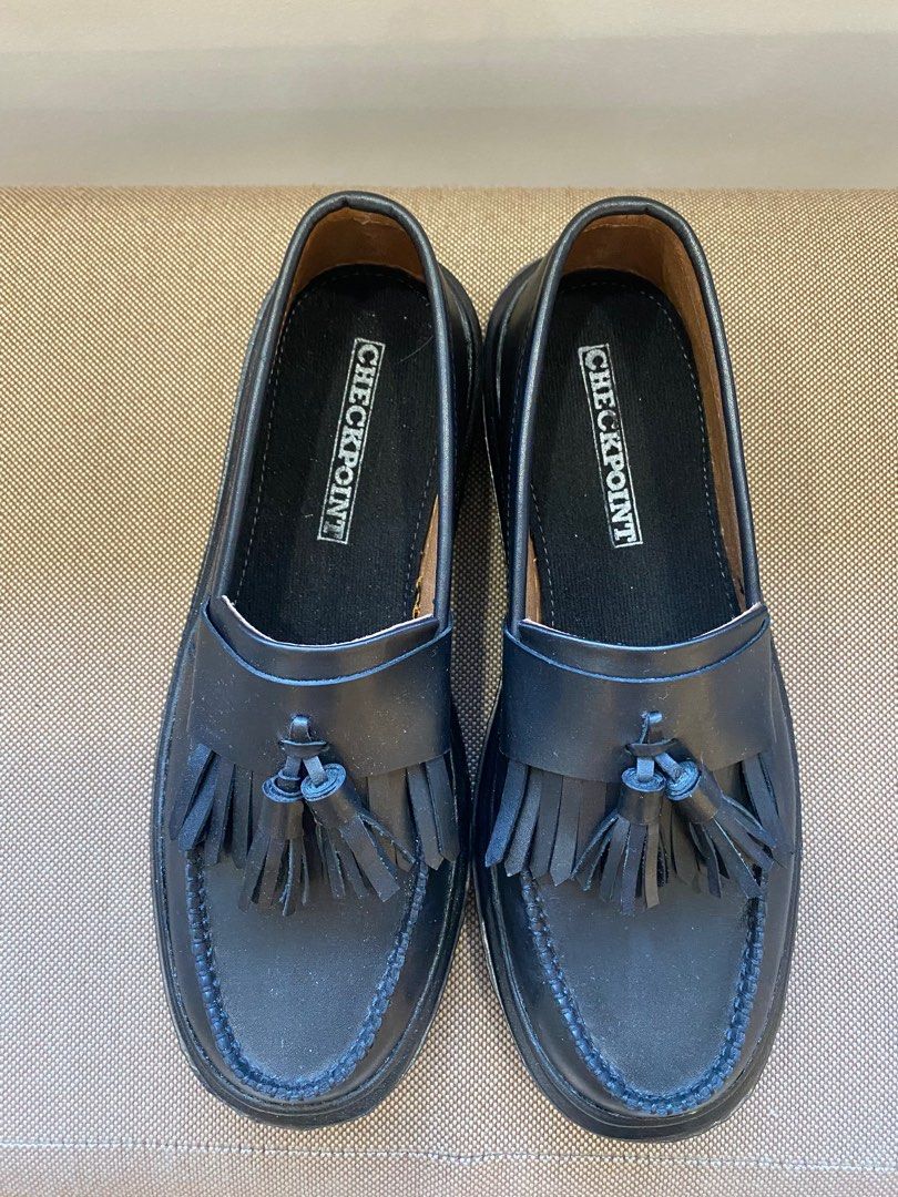 checkpoint shoes marikina made loafers formal shoes genuine leather ...