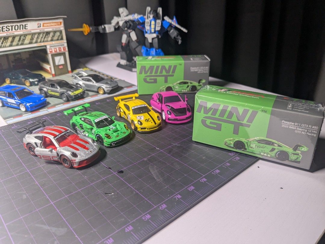 MINIGT PORSCHE 911 GT3 R REXY, Hobbies & Toys, Toys & Games on Carousell