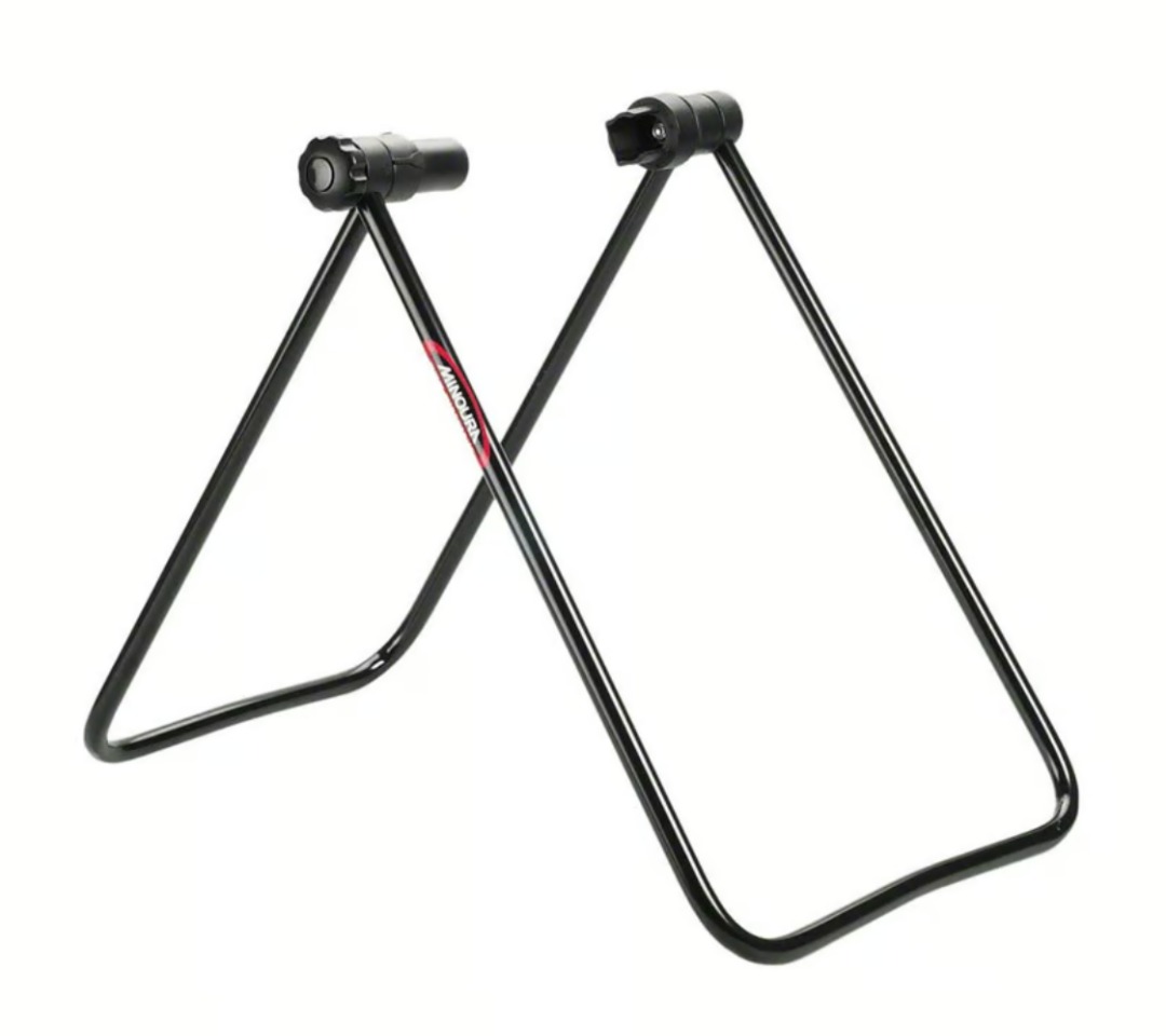 Minoura DS-30 Folding Rear Hub Bike Stand (Black), Sports Equipment, Bicycles & Parts, Bicycles ...