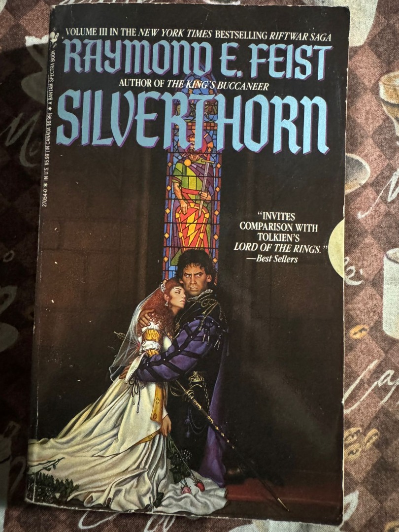 MMPB 1994 Silverthorn Raymond Feist Riftwar Saga Vol 3 Bantam Fantasy ...