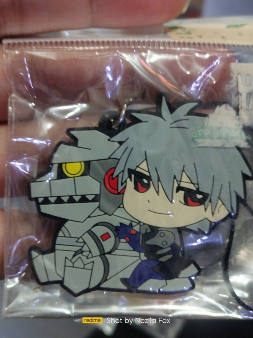 Nagisa & Mecha Godzilla - Evangelion x Godzilla - Rubber Keychain Charm ...