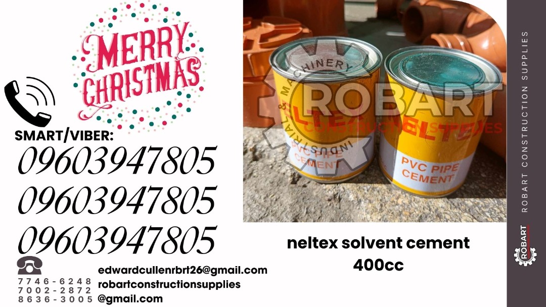 neltex solvent cement 400cc, Commercial & Industrial, Construction ...
