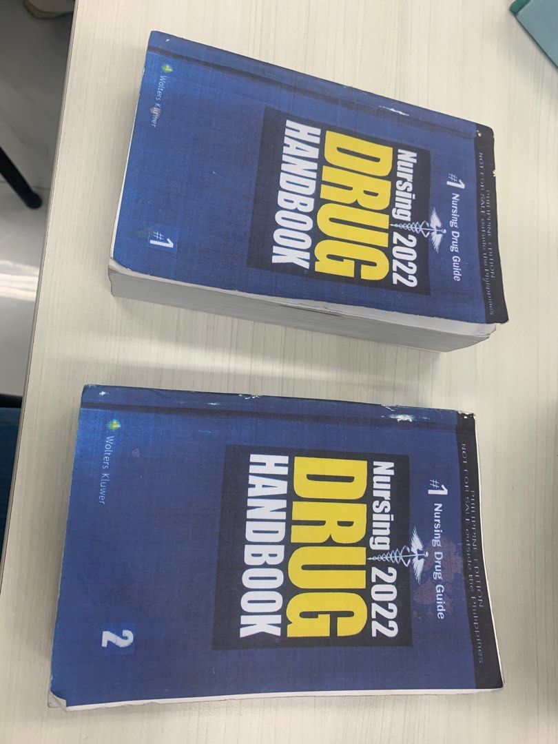 Nursing Drug Handbook 2022, Hobbies & Toys, Books & Magazines, Textbooks on Carousell