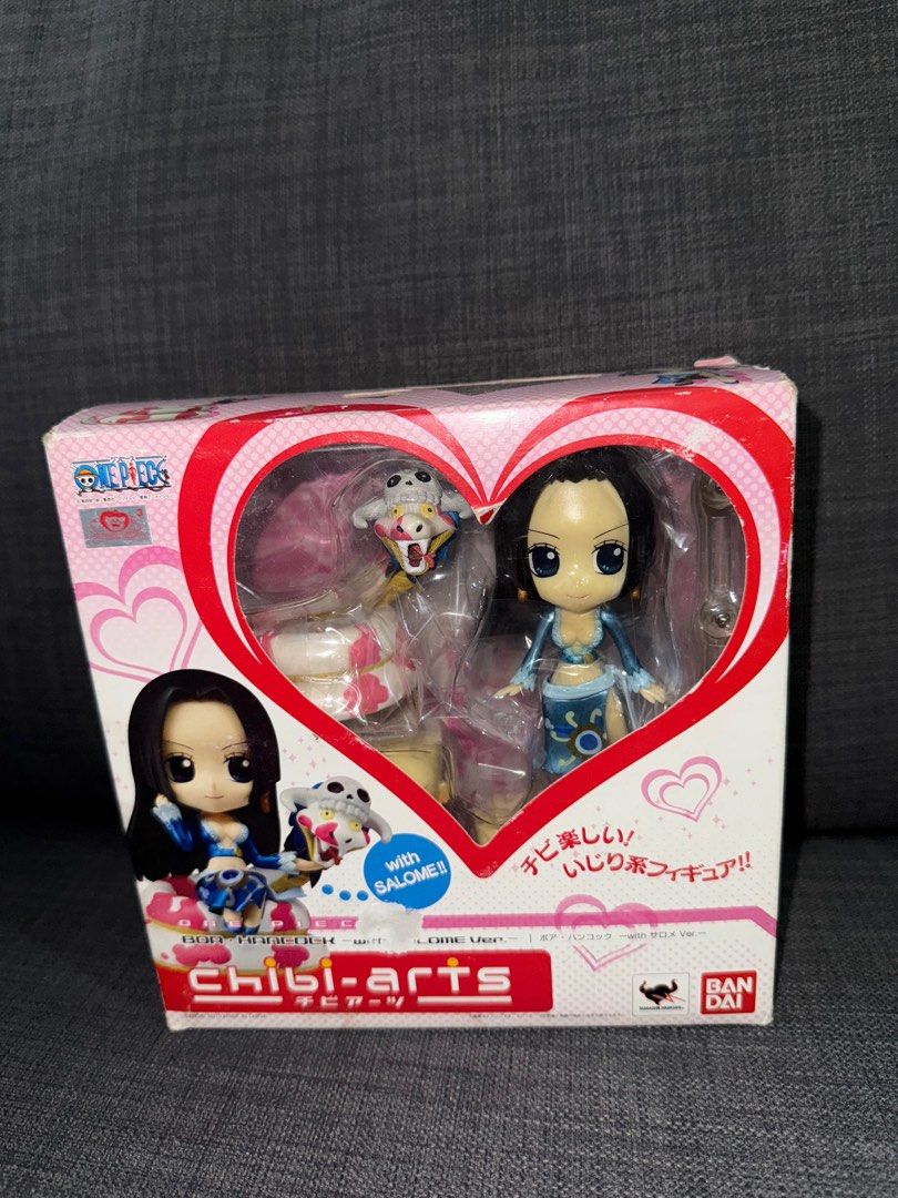 (OP142) One Piece BOA Hancocks Chibi Arts (with Salome Ver.) Figure ...